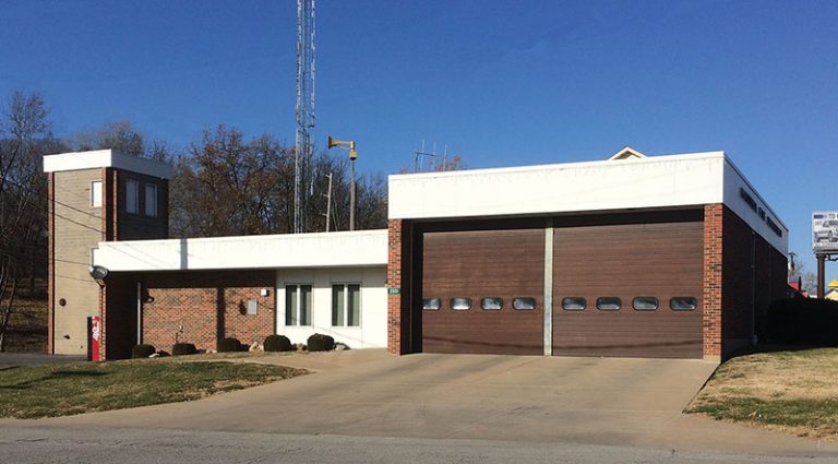 Where There's Smoke... Built-Up Fire Station from Menards in HO and O ...