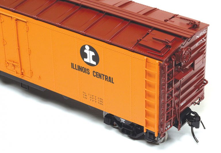 Very, Very Late Steam Era: Illinois Central Ice Reefer in O Scale from ...