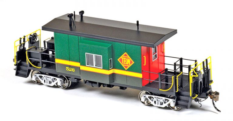 Tip-Up Transfer: Toledo, Peoria & Western Caboose in HO Scale from ...