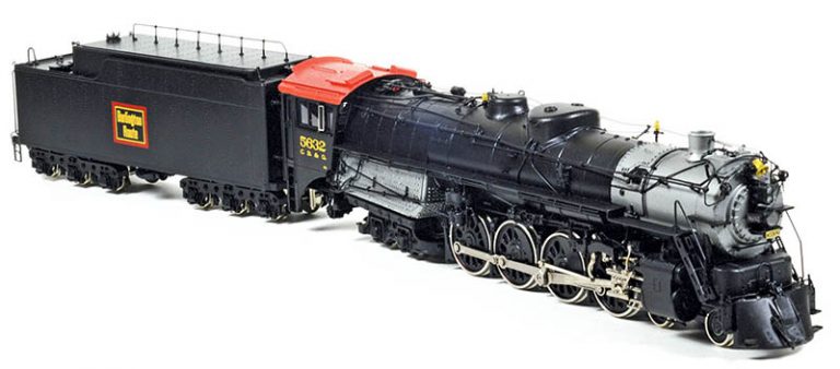 Chicago, Burlington & Quincy’s Class O-5 Northern from Sunset Models in ...