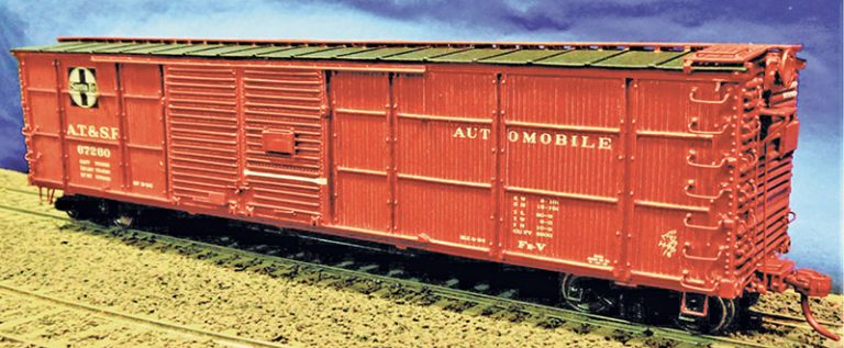 Early Santa Fe Automobile Boxcar Kits from Westerfield Models - Model ...