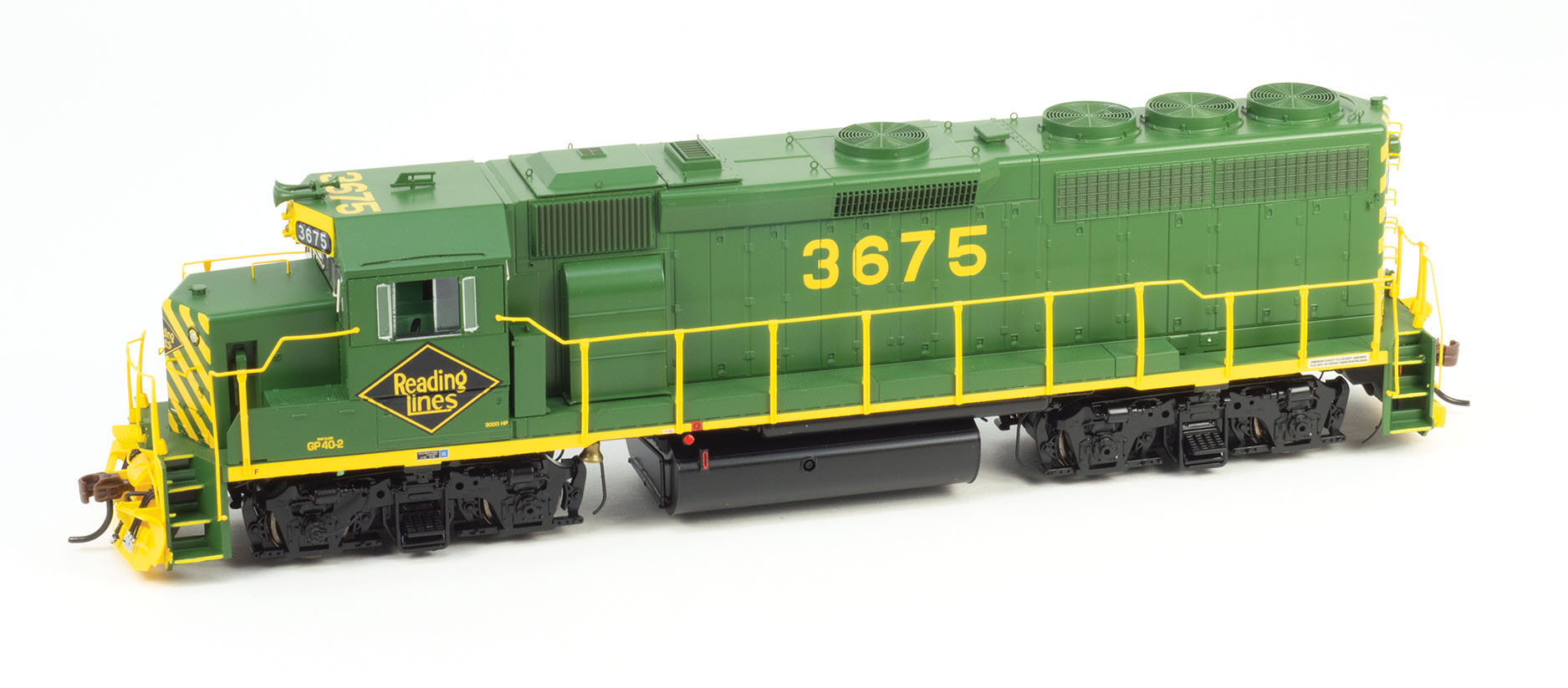 Reading's Five EMD GP40-2s - Model Railroad News
