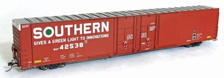 Biggest Ever: 89-Foot High-Cube Boxcar from Tangent Scale Models ...