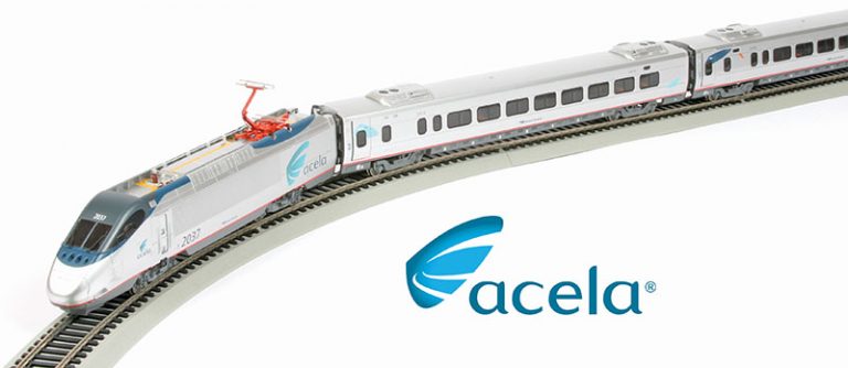 Bachmann's Amtrak Acela Express set in HO scale - Model Railroad News