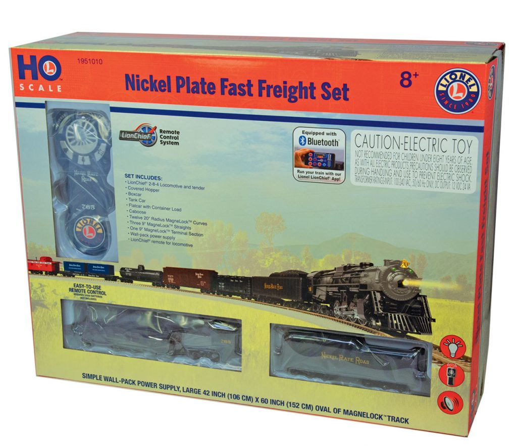 Lionel's Nickel Plate Fast Freight train set in HO - Model Railroad News