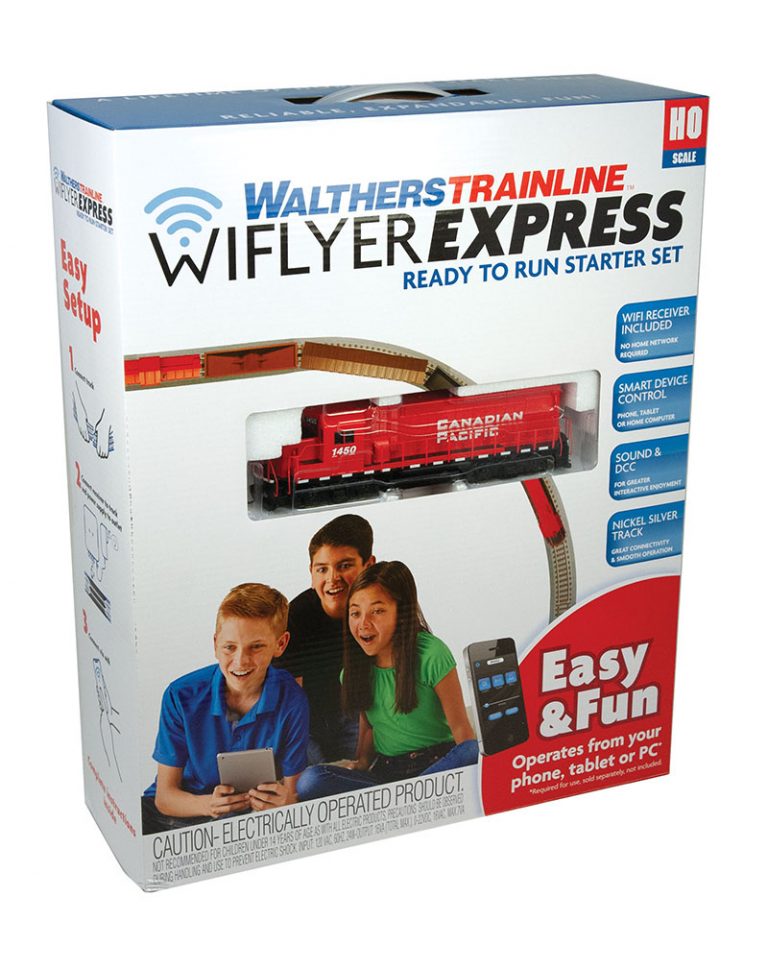 Walthers WiFlyer Express HO-scale train set - Model Railroad News