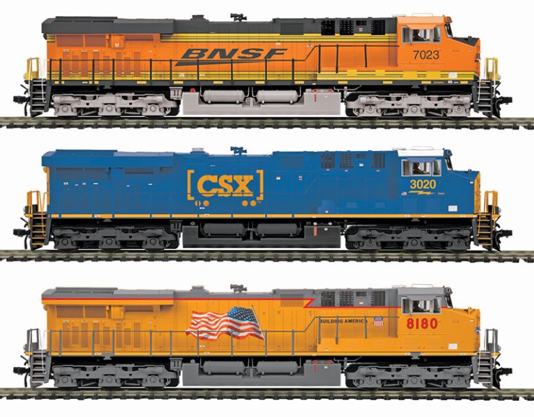 New release for MTH HO Trains ES44s - Model Railroad News
