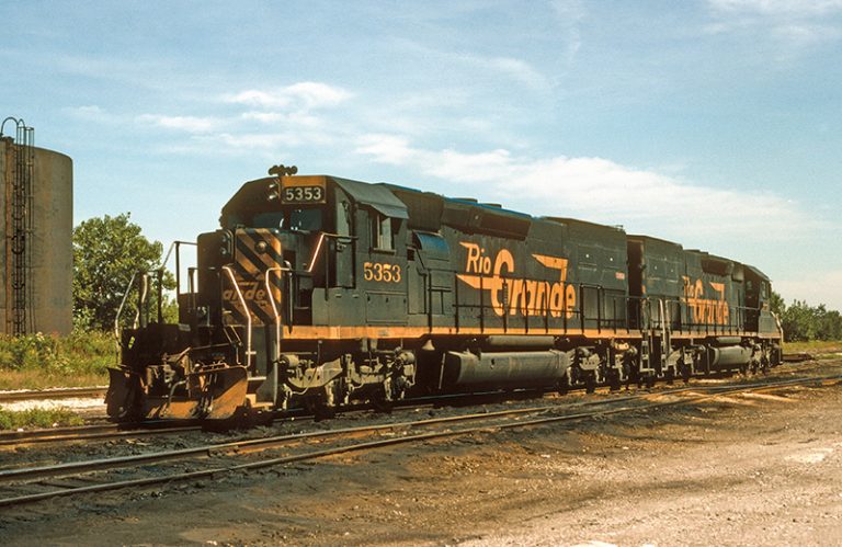 DRGW 5353 Sep 12 1989 Jim Boyd photo Kevin EuDaly coll web - Model Railroad News