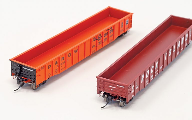 Gondolas in N scale from Trainworx - Model Railroad News