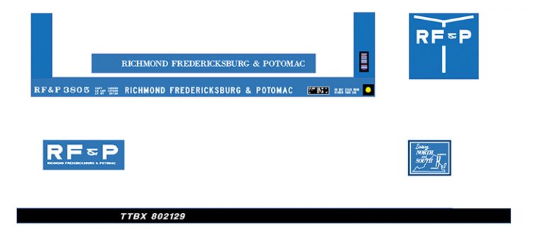 Richmond, Fredericksburg & Potomac sets from Great Decals - Model ...