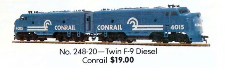 TYCO-Twin-Conrail-F9s - Model Railroad News