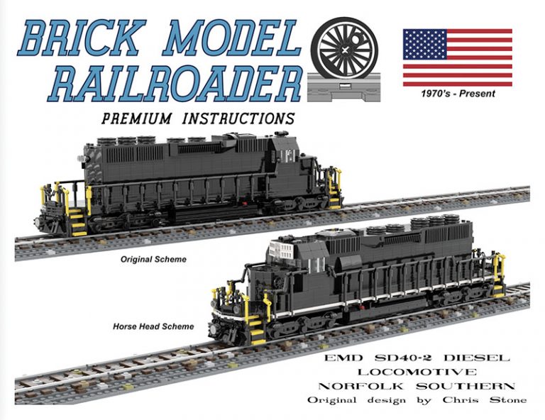 Brick Model Railroader’s SD40-2 - Model Railroad News