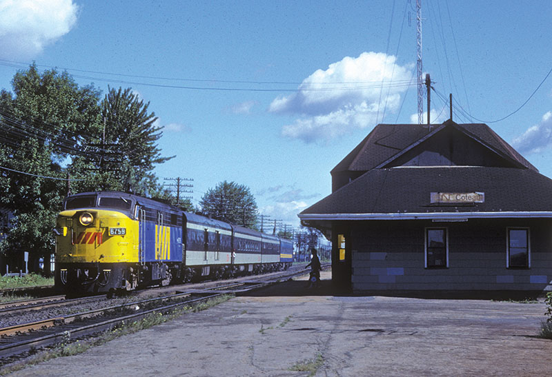 VIA 6759 Coteau QE Sep 7 1980 Ronald Visockis photo Kevin EuDaly coll ...