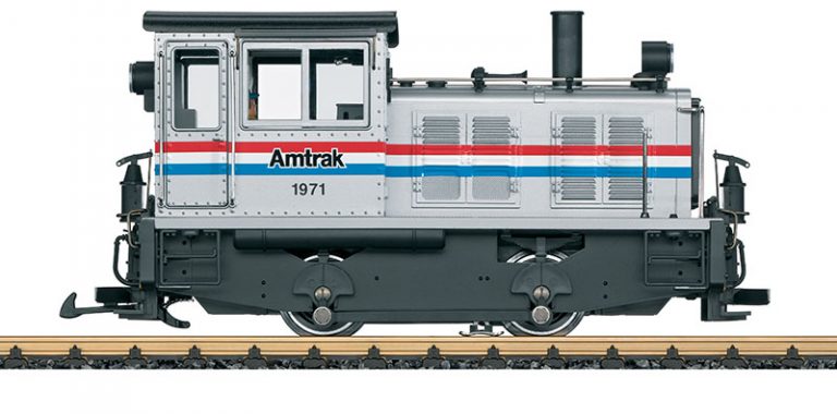 LGB G-scale Amtrak switcher comes equipped with DCC and sound - Model Railroad News