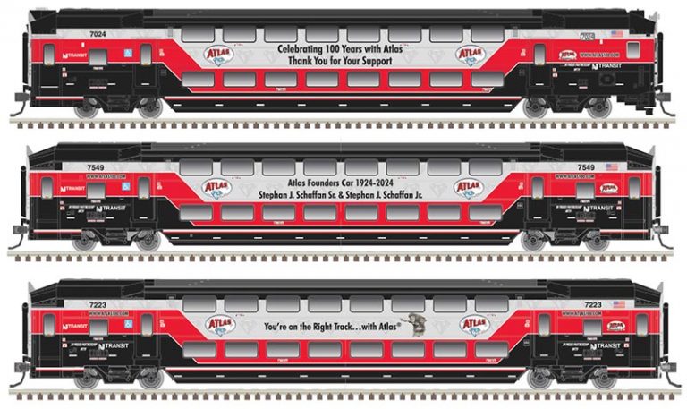 Atlas Marks 100 Years with HO and N Commuter Train Releases - Model ...